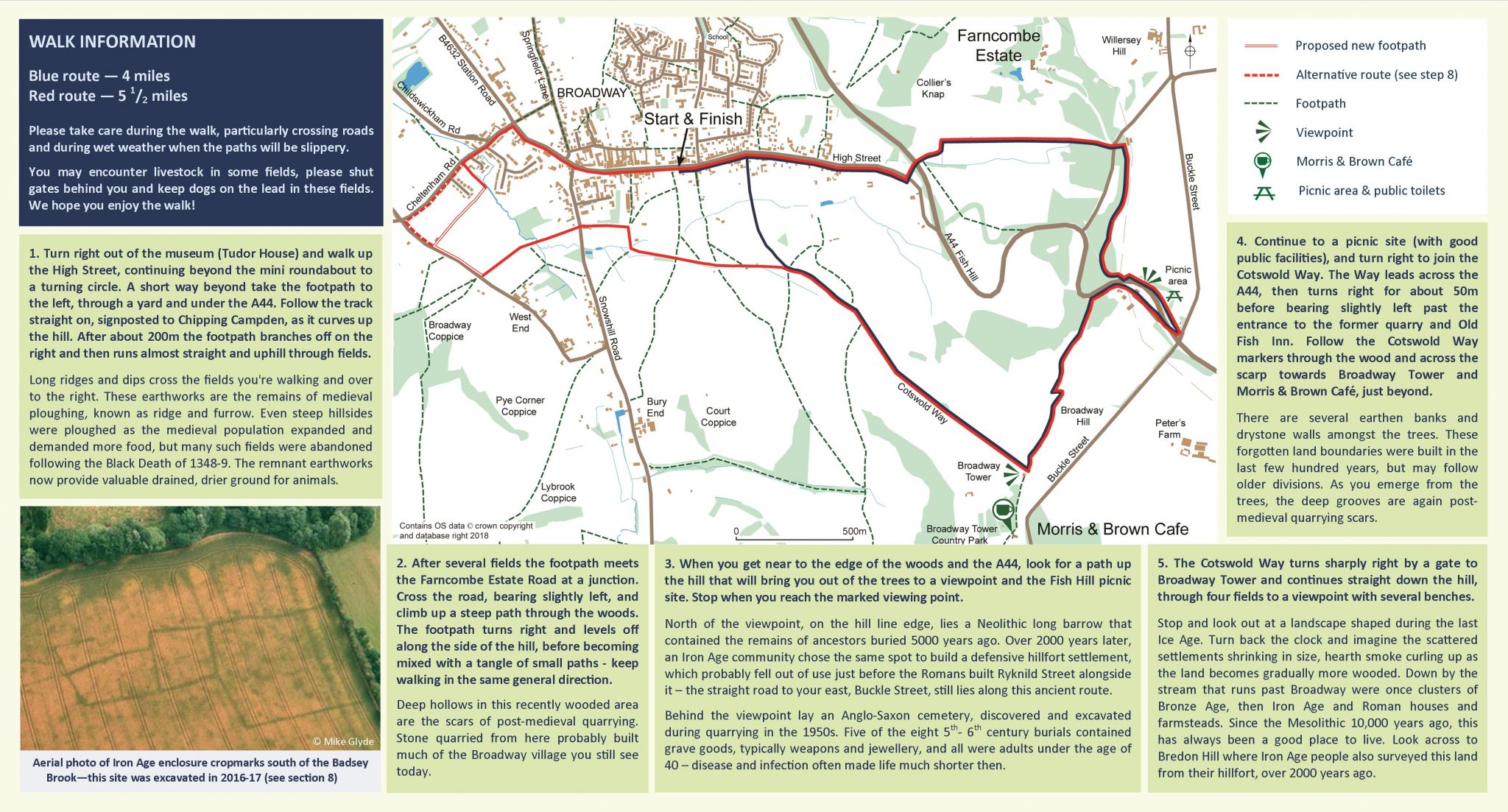 Broadway walk leaflet launched - Worcestershire Archive & Archaeology ...