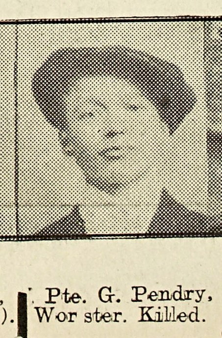 Private George Pendry - Worcestershire Archive & Archaeology Service