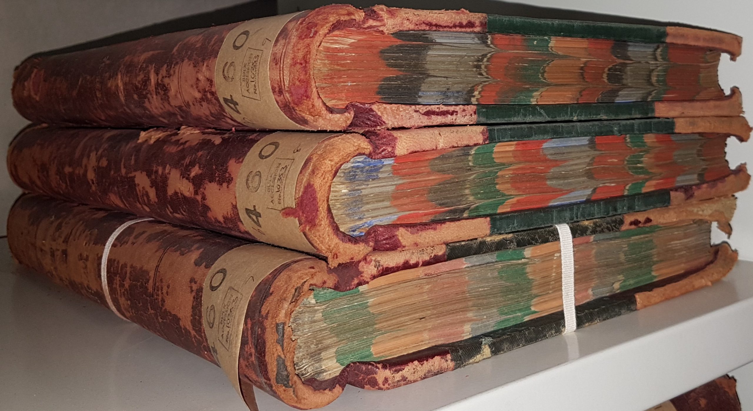 Marbled Books - Worcestershire Archive & Archaeology Service