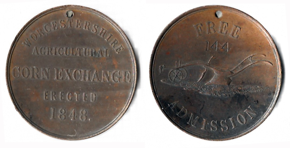Find of the Month – April 2020 – Corn Exchange Tokens - Worcestershire ...