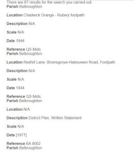 Online Resources: Map Index - Worcestershire Archive & Archaeology Service