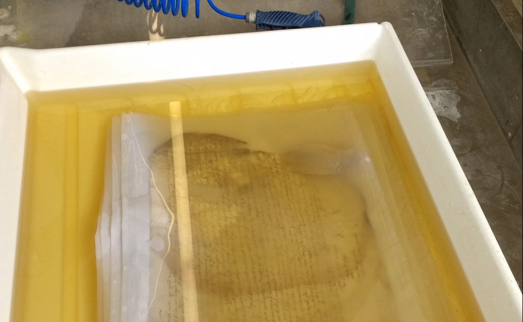 Document washing. Really? - Worcestershire Archive & Archaeology Service