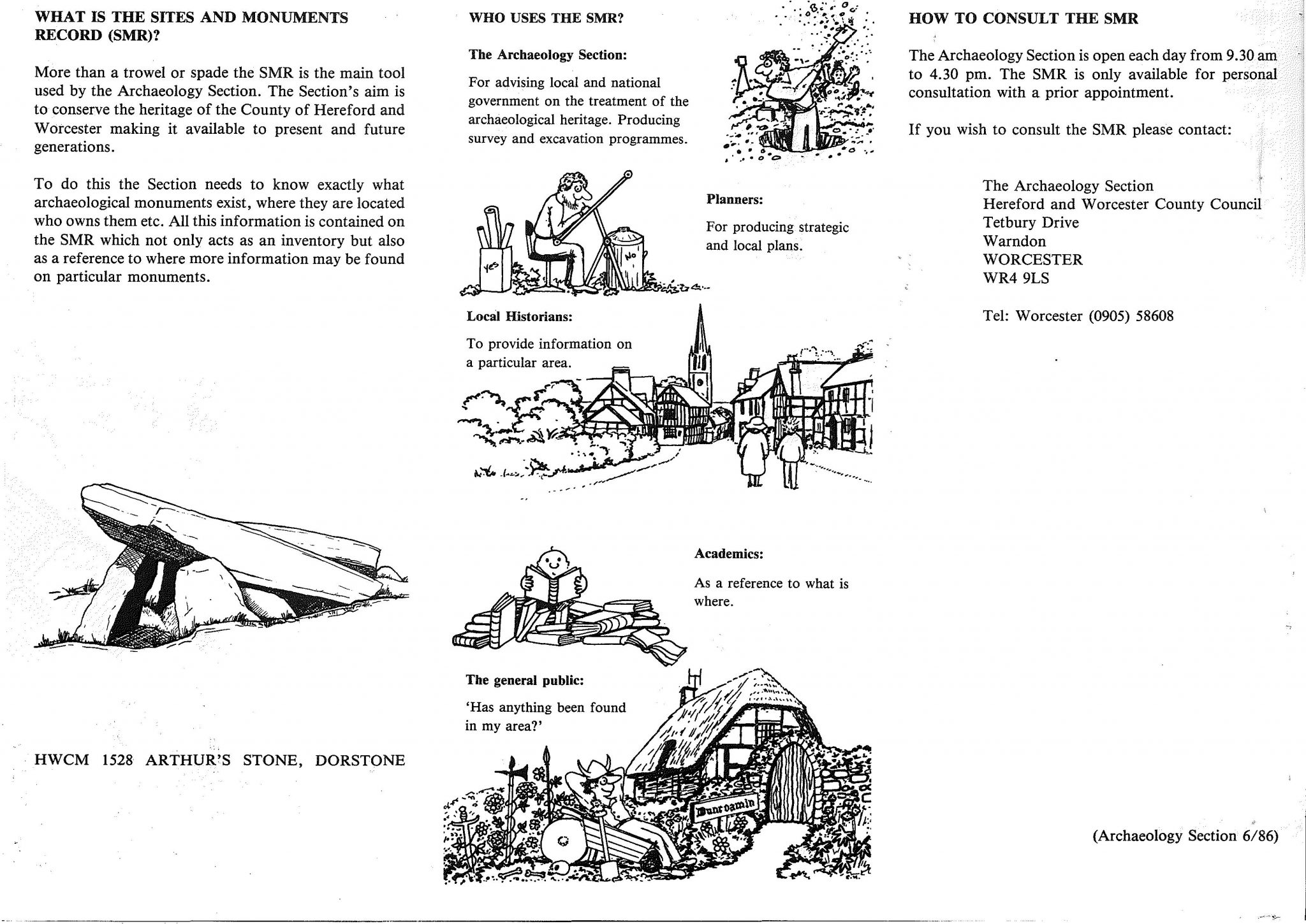 Archaeology 50: Historic Environment Record (or Sites and Monument ...