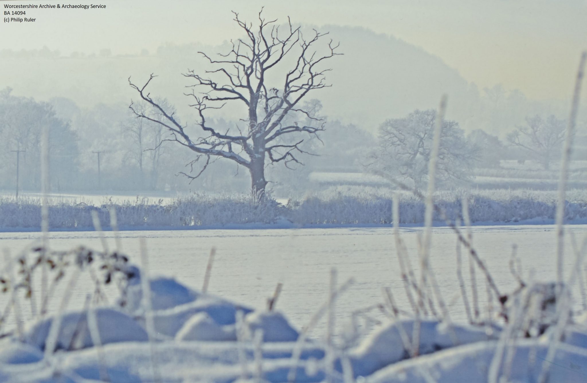 Snow scenes in photo collection - Worcestershire Archive & Archaeology ...