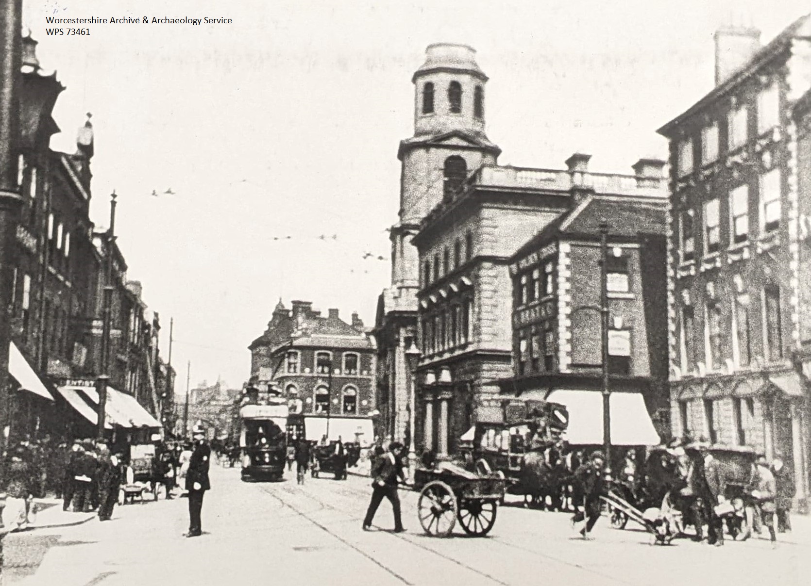 Horse Buses in Old Worcester - Worcestershire Archive & Archaeology Service