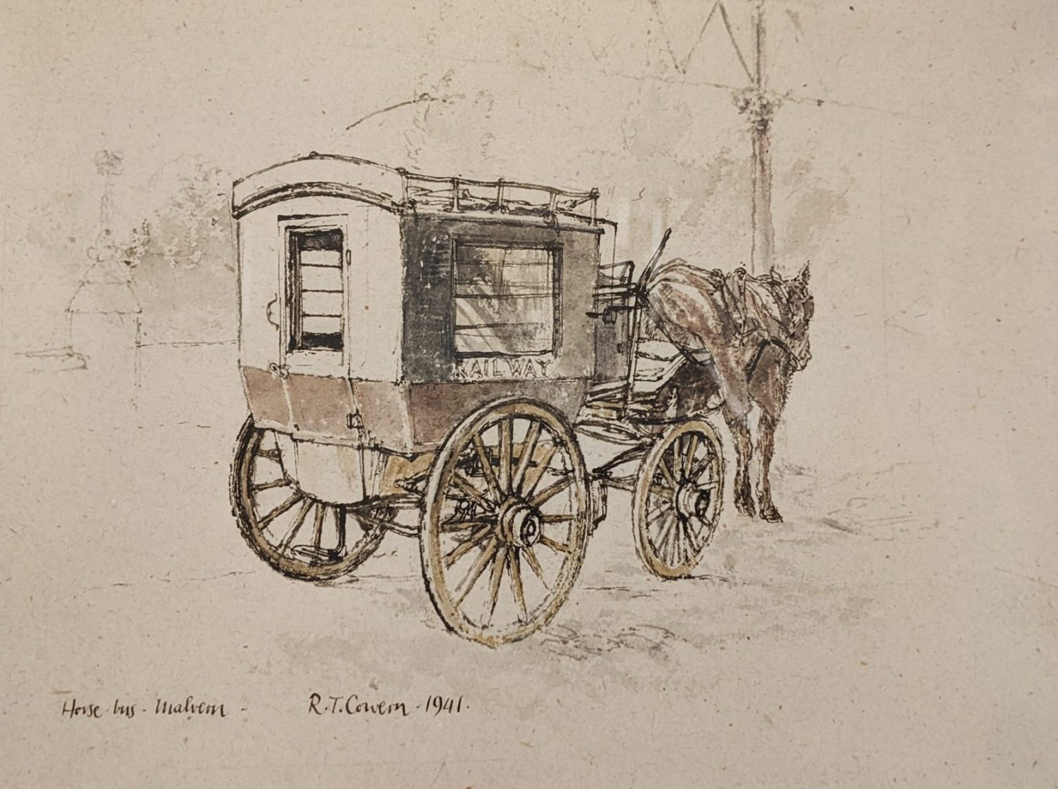 Horse Buses in Old Worcester - Worcestershire Archive & Archaeology Service