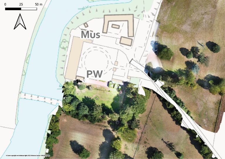 Crop marks, photogrammetry & the Civil War at Hartlebury Castle ...