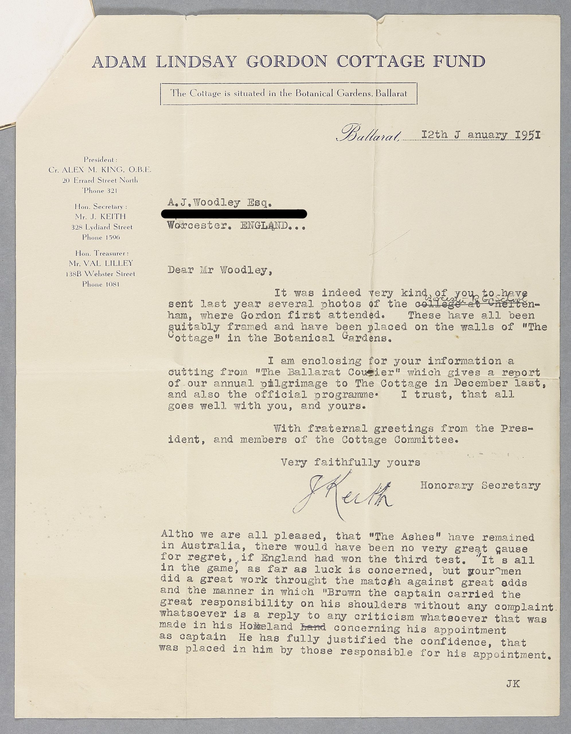 A Pilgrimage to Adam Lindsay Gordon’s Cottage - Worcestershire Archive ...