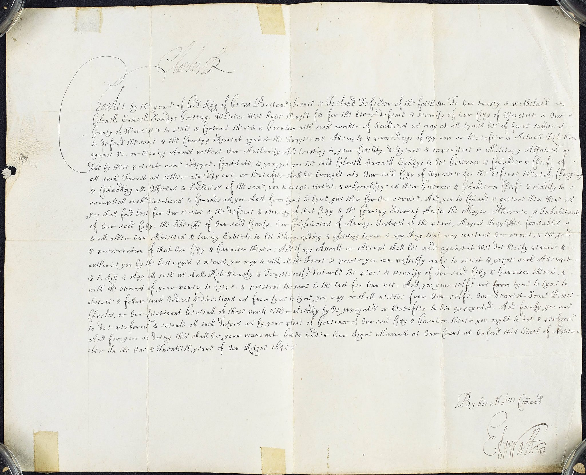 Sandys Archive - Worcestershire Archive & Archaeology Service